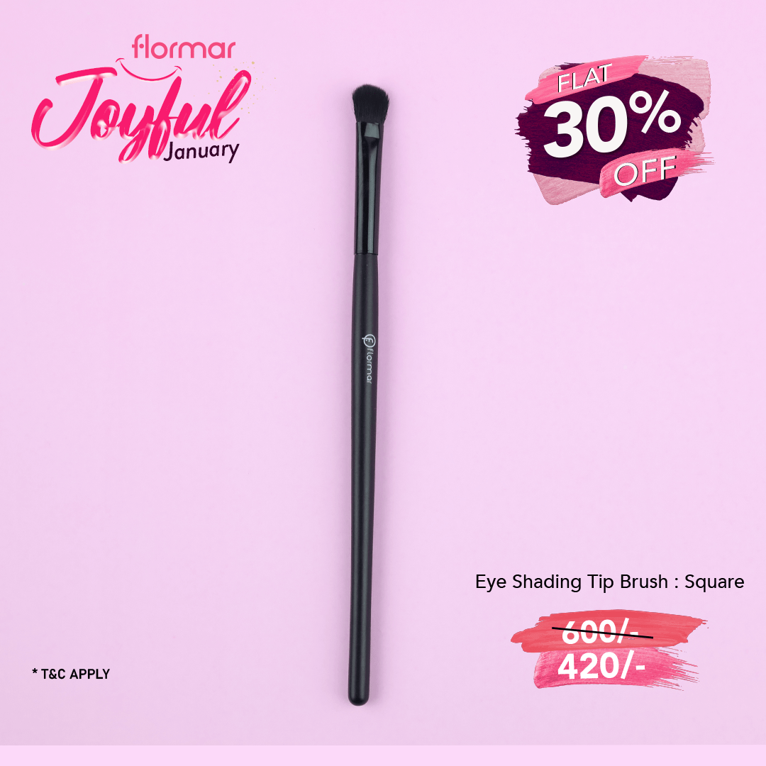 Eye Shading Tip Brush Flormar: Square - LUVIT Bangladesh