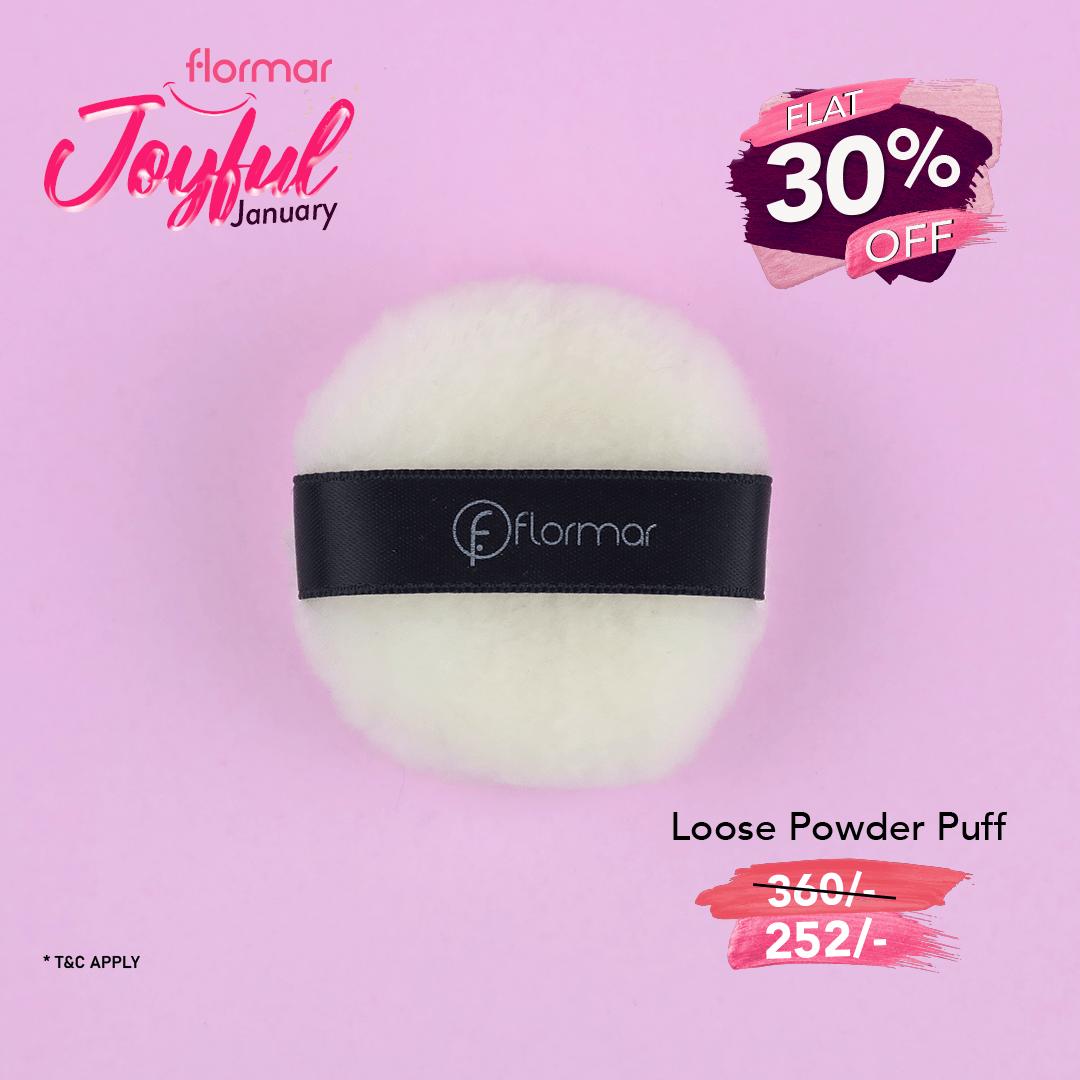 Loose Powder Puff Flormar - LUVIT Bangladesh