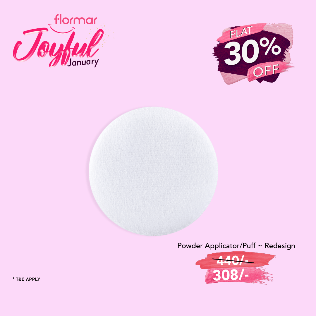 Powder Applicator/Puff ~ Redesign Flormar FLORMAR - LUVIT Bangladesh
